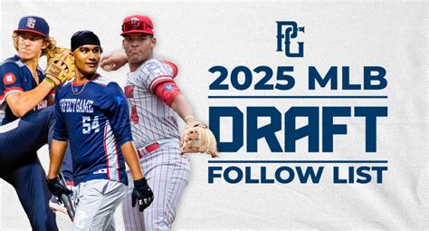 Mlb Class Of 2025 Draft Image To U