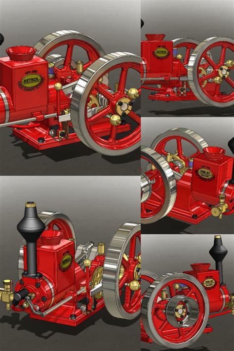 Hit And Miss Engine Steam Engine Model Model Building Kits Nitro Engine
