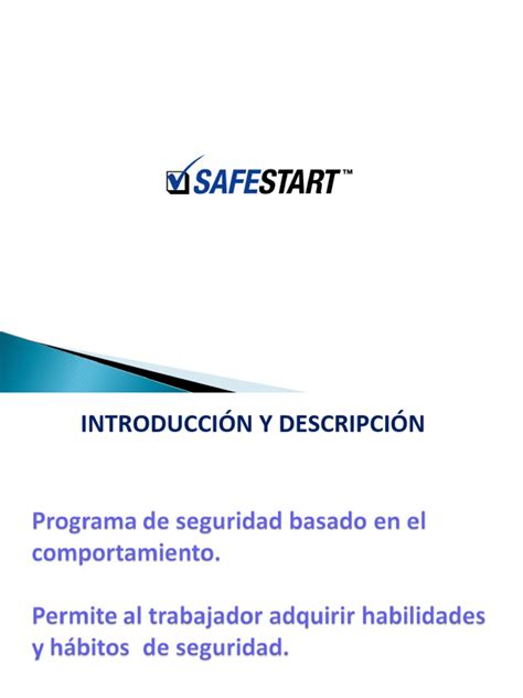 04 Safestart Pdf Conceptos Psicologicos Sicología
