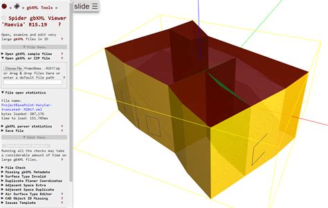 Spider GbXML Viewer Recenter On Screen Geometry Issue 27 Ladybug Tools Spider Gbxml Tools