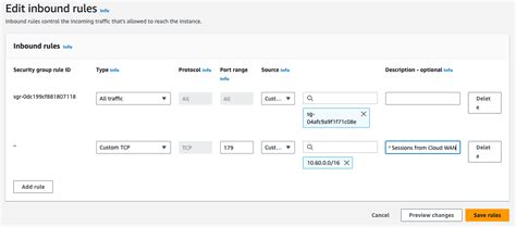 Deploying Meraki Vmx In A Transit Vpc With Aws Cloud Wan Tunnel Less Connect Cisco Meraki