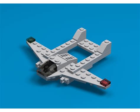 Lego Moc Fighter Plane 2 Micro By Psiborgvip Rebrickable Build