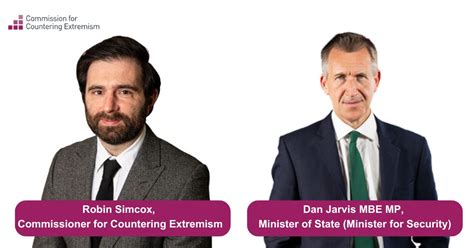 This Week Robin Simcox Met Dan Jarvis Mbe Mp Minister Of State Home