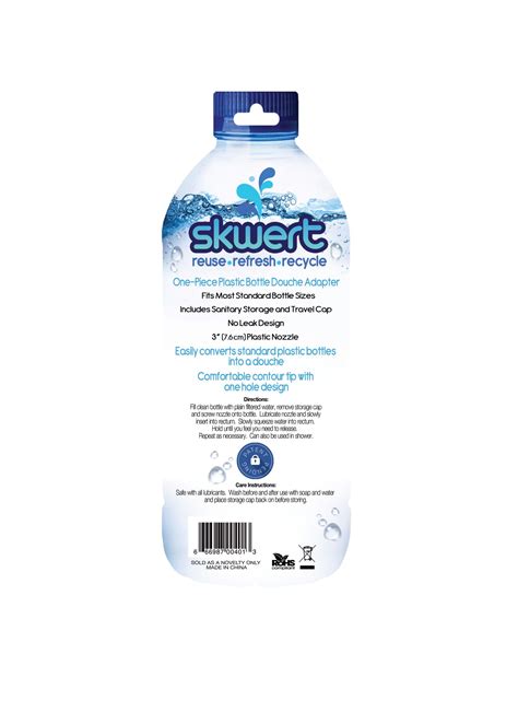 Skwert 1 Pc Water Bottle Douche Pleasure Me