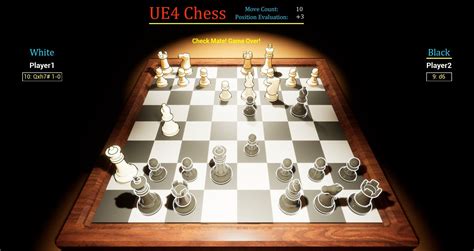 github grociu ue4 chess a game of chess created using the unreal