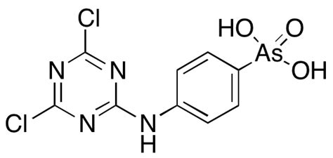 4 4 6 Dichloro 1 3 5 Triazin 2 Yl Amino Phenyl Arsonic