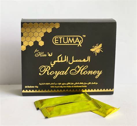 Royal Honey Etumax For Him 10g X 24 Sachets Health And Nutrition