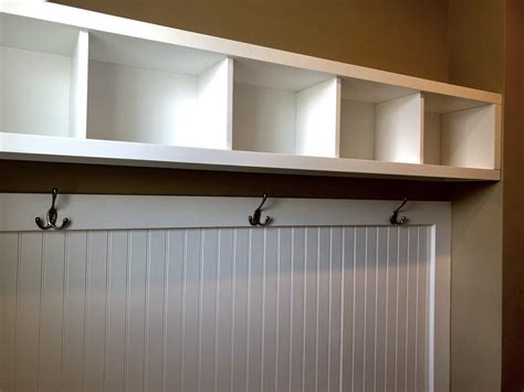 Simple Mudroom Cubbies
