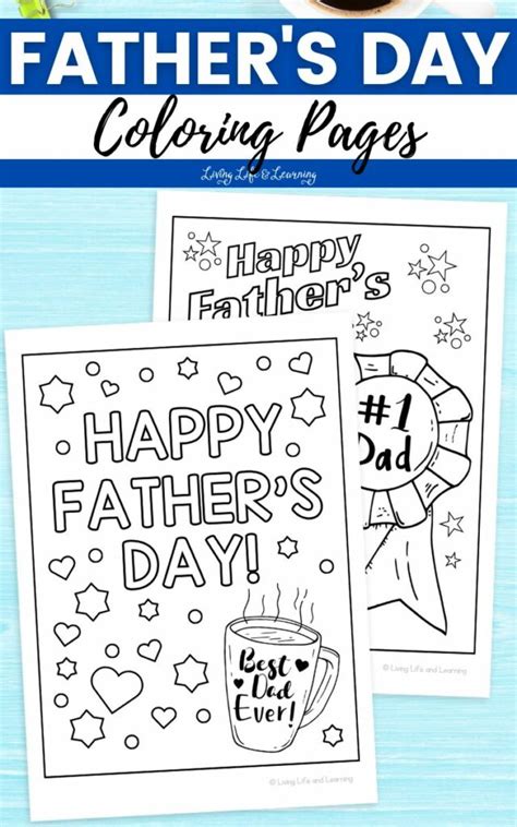Fathers Day Coloring Pages Free Homeschool Deals