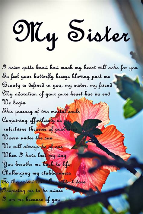 Sisterly Love Quotes And Poetry Quotesgram