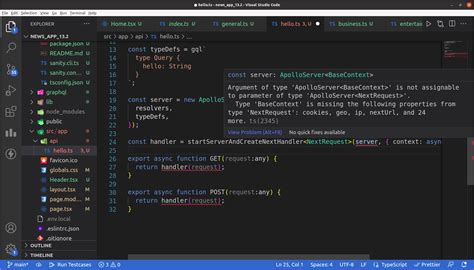 Type Mismatch · Issue 89 · Apollo Server Integrationsapollo Server