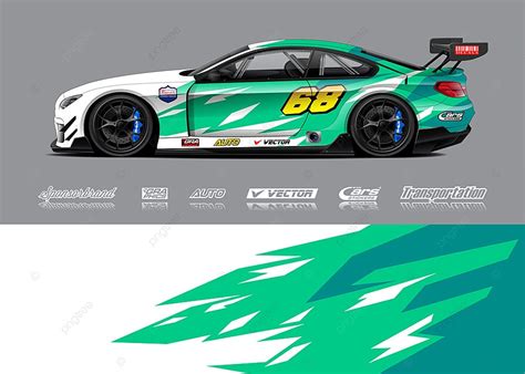 경주 용 자동차 상징 디자인 벡터 프로토 타입 템플릿 Psd 다운로드 디자인 자료 다운로드