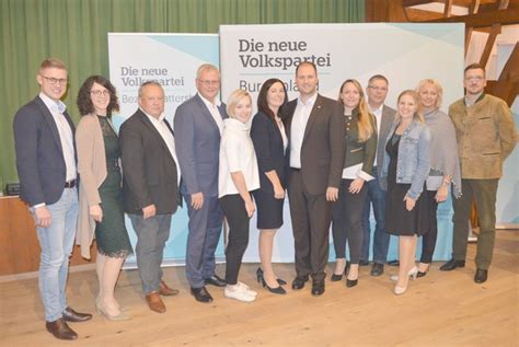 Vertrauen Ausgesprochen Sagartz Als Övp Bezirksparteichef Bestätigt Mattersburg