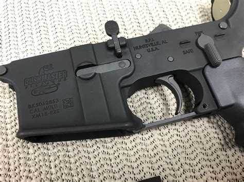 Bushmaster Complete Lower Receiver Double Action Indoor Shooting