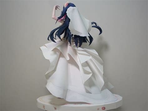 Oshi No Ko Wedding Ai Hoshino Papercraft Figure Digital Etsy