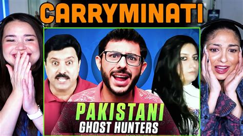 Carryminati Pakistani Ghost Hunters Reaction Youtube