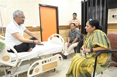 Former Cm Trivendra Singh Rawat Hospitalised Pioneer Edge