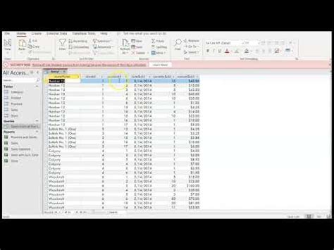 Access Database Complex Queries Module B YouTube