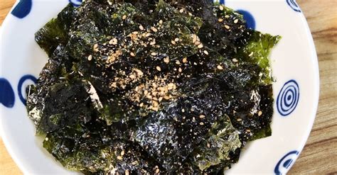 눅눅해진 마른김으로 맛있는 김볶음 밑반찬 만들기 김볶음 레시피 김진옥요리가좋다