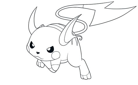 Pokémon Gen 1 Raichu Arrabbiato