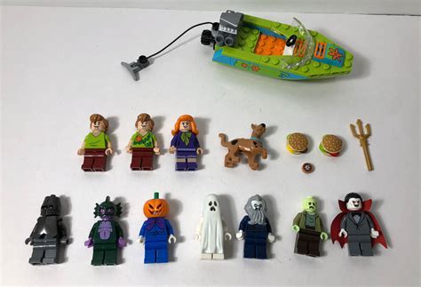 Lego Scooby Doo Minifigures Lot Shaggy Daphne Scooby Villains Monsters