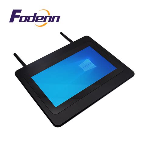 Intel J1900 Cpu 8 Inch Vehicle Panel Pc Windows Wall Mounted Computer