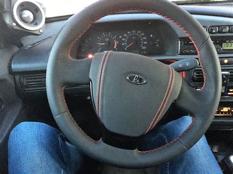 Руль Приора 2 в кож заме — Lada 2114, 1,6 л, 2008 года | аксессуары ...
