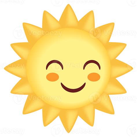 símbolo dos desenhos animados do sol Cartoon sun Cartoon Sun