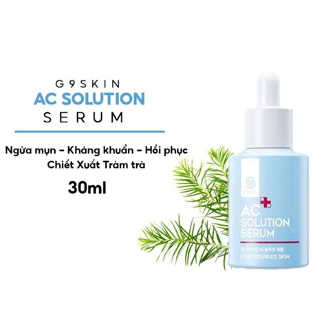 Tinh chất G9Skin AC Solution Serum 30ml (hsd 16/6/2024)
