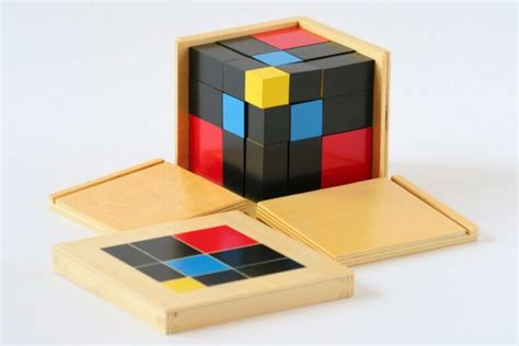 How Montessoris Binomial And Trinomial Cubes Make Math Tangible — Montessori Theory