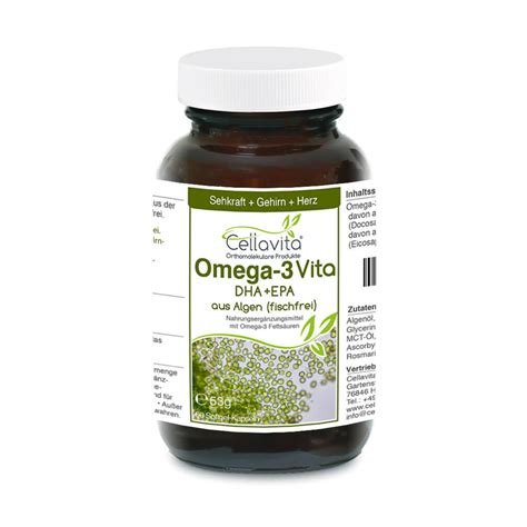 Omega 3 Vita Dha Epa 60 Kapseln Vitalove Naturprodukte Reviews On