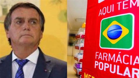 Farmácia Popular Bolsonaro Autoriza Corte Na Verba De Remédios E