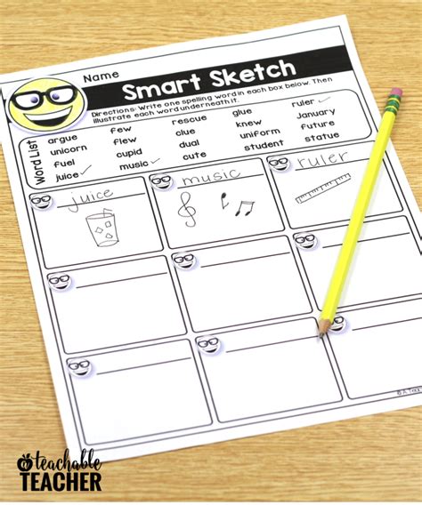 Editable Spelling Word Worksheets For ANY Word List Worksheets Library