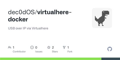 GitHub Dec DOS Virtualhere Docker USB Over IP Via Virtualhere