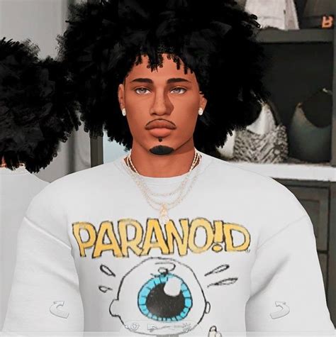 Deshawn And Dj Sims Download Alyces World Sims 4 Afro Hair Male Sims