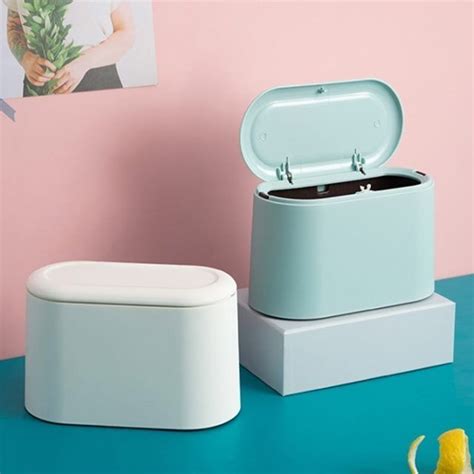 11 원터치 화장대 책상 미니 휴지통 3colors 감도 깊은 취향 셀렉트샵 29cm
