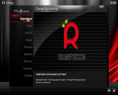 a slice of raspberry pi configuring xbmc on the raspberry pi