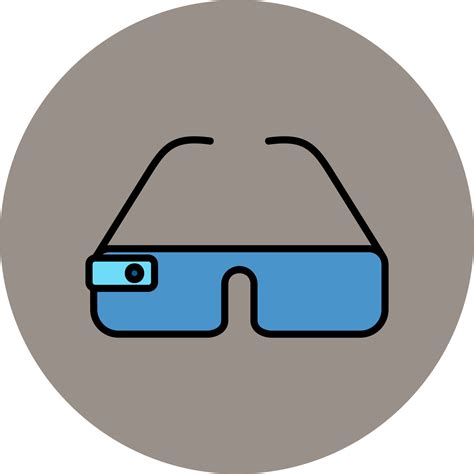 Smart Glasses Vector Icon 20319861 Vector Art At Vecteezy