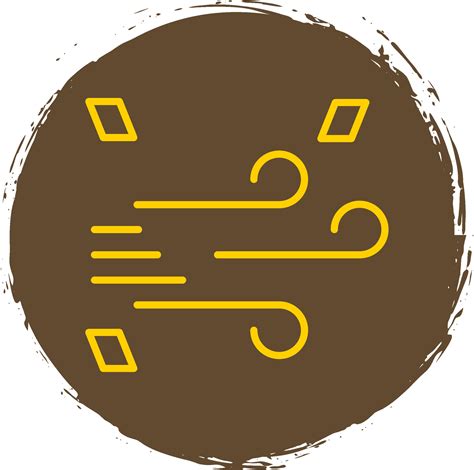 Windy Line Circle Sticker Icon 43959375 Vector Art At Vecteezy
