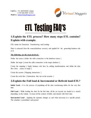 Etl Interview Questions PDF