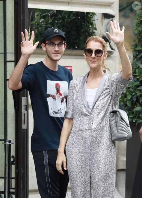 Céline Dion Au Bras De René Charles Son Fils Qui A Bien Grandi