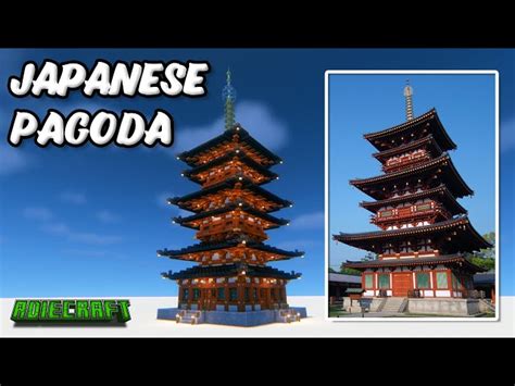 Minecraft Pagoda Schematics