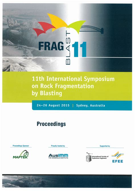 Pdf Prediction Of Rock Fragmentation Using A Gamma Based Blast Fragmentation Distribution Model