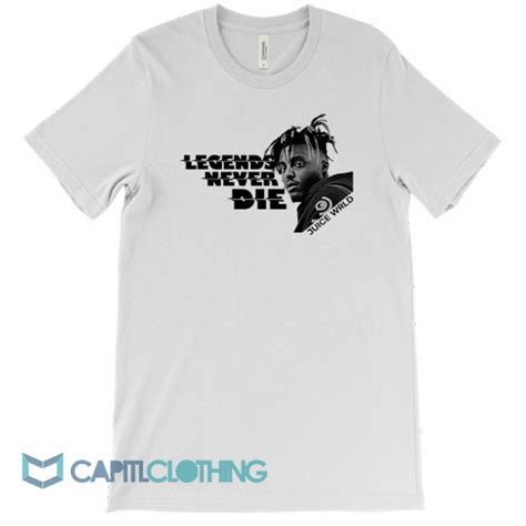 Juice Wrld Legend Never Die Tee Capitlclothing