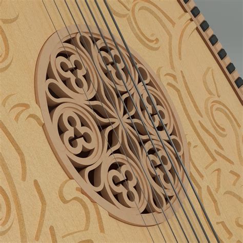 The Witcher Iii Priscilla Or Dandelion Lute Cosplay 3d Model 3d