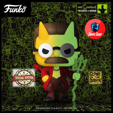 Funko Pop Devil Flanders Glow Exclusive The Simpsons Lazada Ph