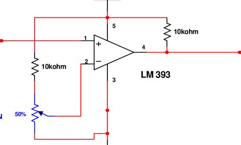 Circuit Diagram Of The Comparator Unit