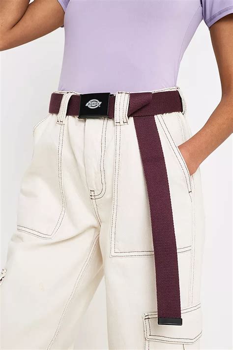 Dickies Orcutt Web Plum Belt Urban Outfitters Uk