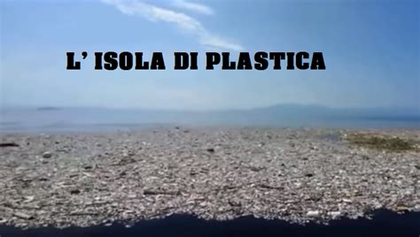 Nelloceano Pacifico Galleggia Unisola Di Plastica Grande 3 Volte La