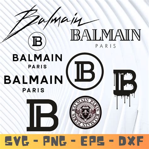 Balmain Logo Svg Logo Svg Balmian Brand Logo Svg Fashion Inspire